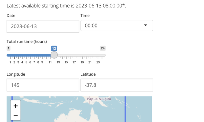 Wind Dispersal Forecasting Tool – Cesar Australia